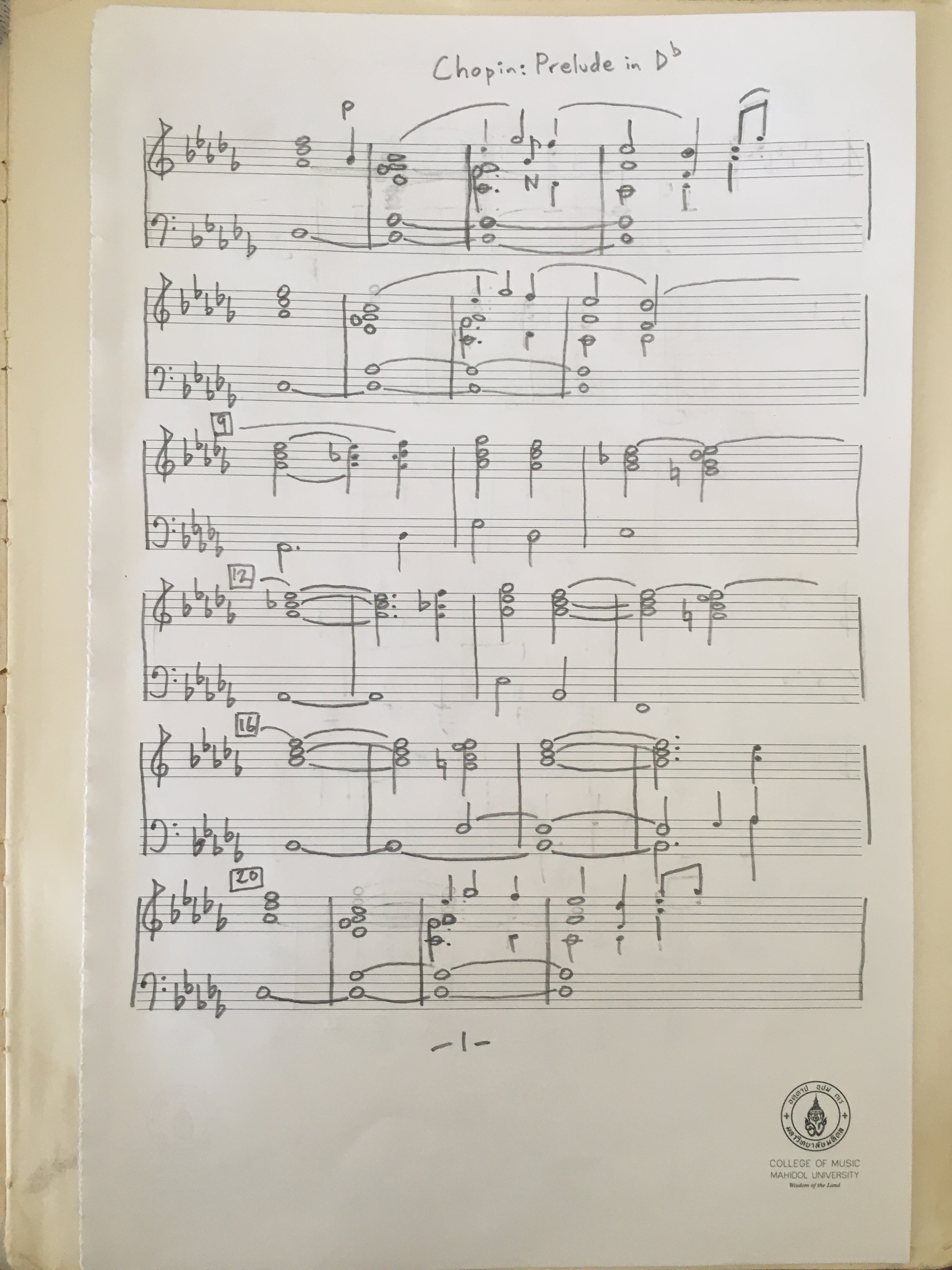 Analysis for Pianists – Ishmael Wallace